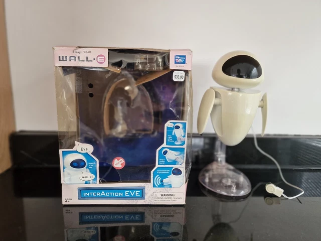 DISNEY PIXAR INTERACTION Talking Eve From Wall E Thinkway Toys £25.00 ...