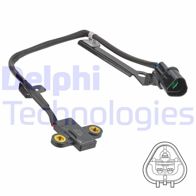SENSOR DE CIGÜEÑAL sensor cigüeñal Delphi Ss11343 para Hyundai Getz TB ...