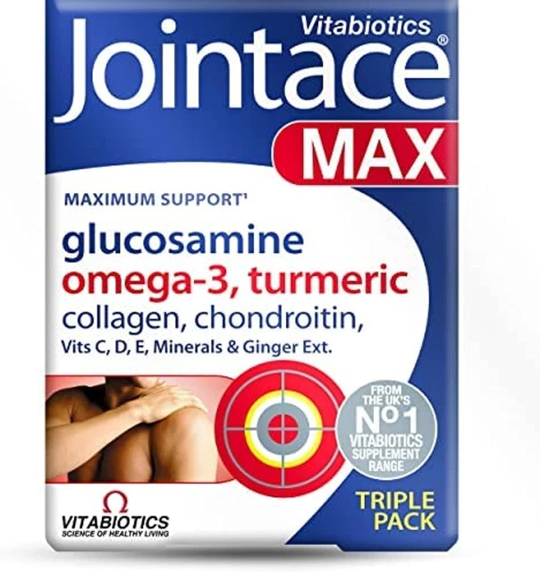 VITABIOTICS JOINTACE MAX Omega 3 - 84 Tablets New Long Expiry Date £17. ...