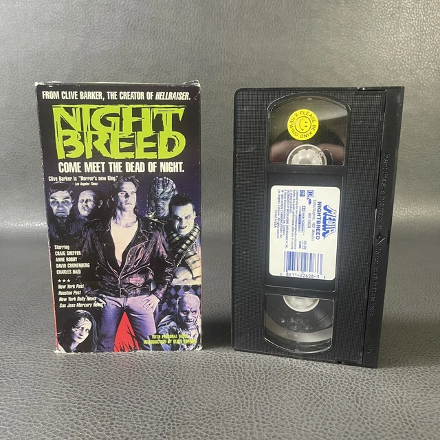 NIGHT BREED VHS 1990 David Cronenberg Clive Barker 90s HORROR £10.84 ...