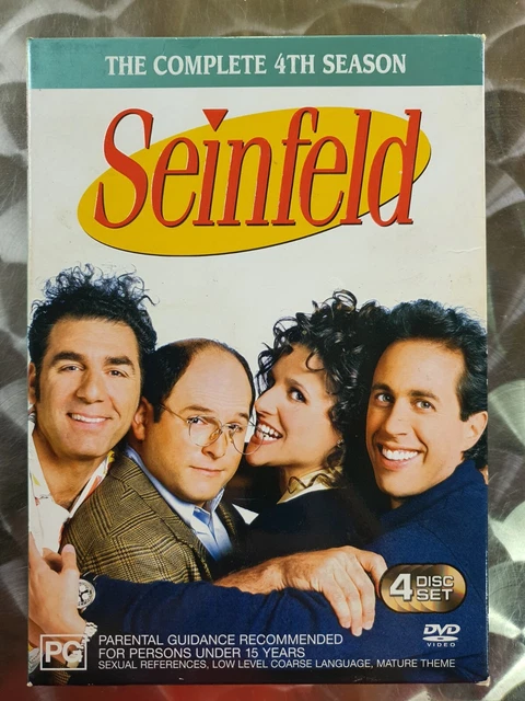 SEINFELD COMPLETE 4TH Fourth Season - DVD Boxset £3.94 - PicClick UK