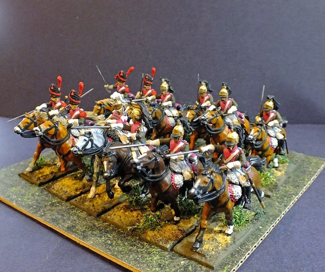 28MM NAPOLEONIC French Line Dragoons - painted £123.00 - PicClick UK