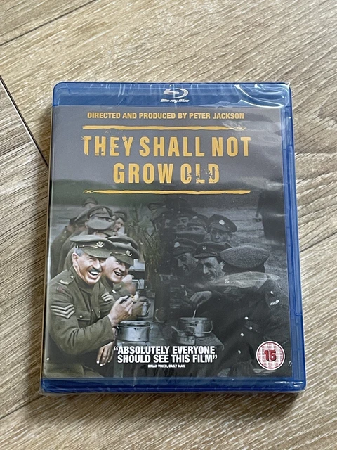 THEY SHALL NOT grow old Erster Weltkrieg Doku Peter Jackson Blu Ray NEU ...