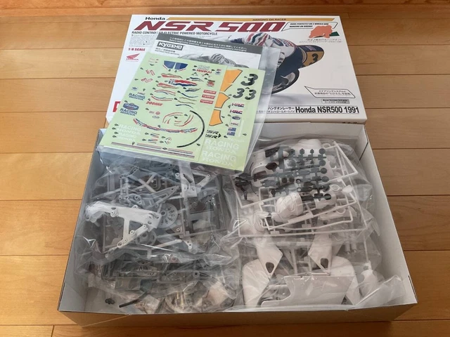 NEW - KYOSHO 1/8 Electric Radio Control Motorcycle Hang-On Racer Honda NSR500 £287.94 - PicClick UK