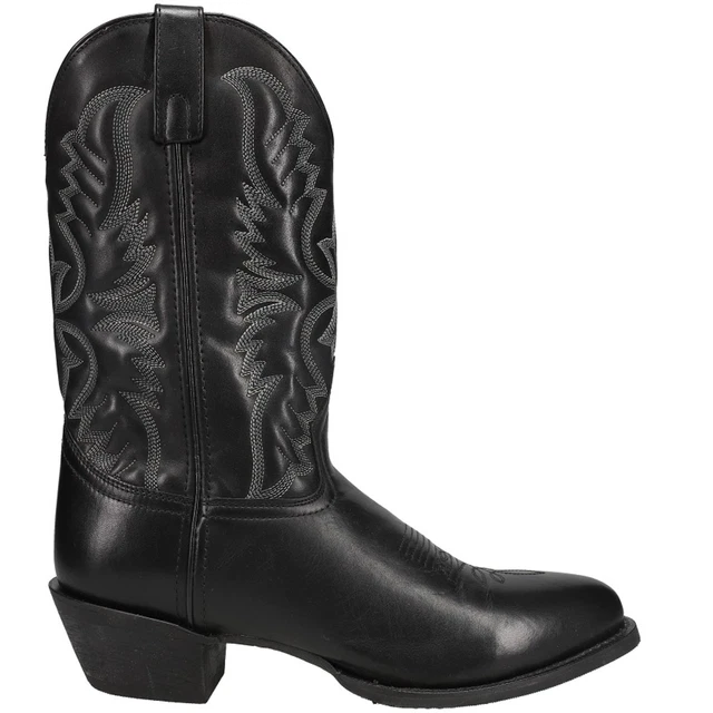 LAREDO BIRCHWOOD ROUND Toe Cowboy Mens Black Casual Boots 68450 £138.72 ...