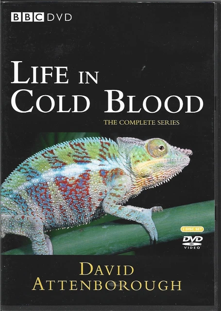 LIFE IN COLD BLOOD DVD Complete BBC Series Narrated by David ...