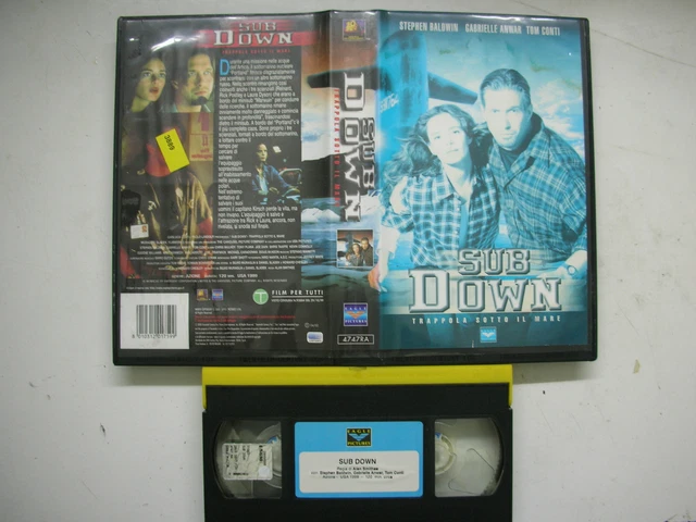 SUB DOWN TRAPPOLA SOTTO IL MARE 1999 VHS Italien Ita Stephen Baldwin ...