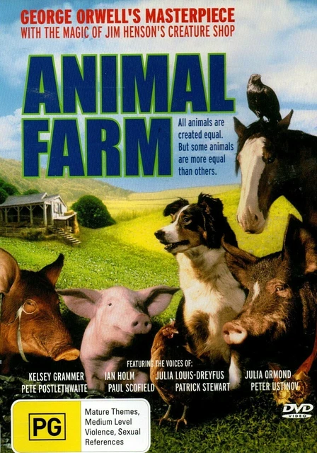 NEW&SEALED [DVD] [KIDS/FAMILY] [Animal Farm] [Julia Ormond] (R# 4 Pal ...