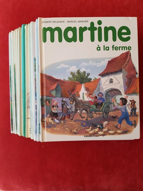 LOT 15 LIVRES MARTINE par Gilbert DELAHAYE Marcel MARLIER Collection FARANDOLE EUR 58,00 ...