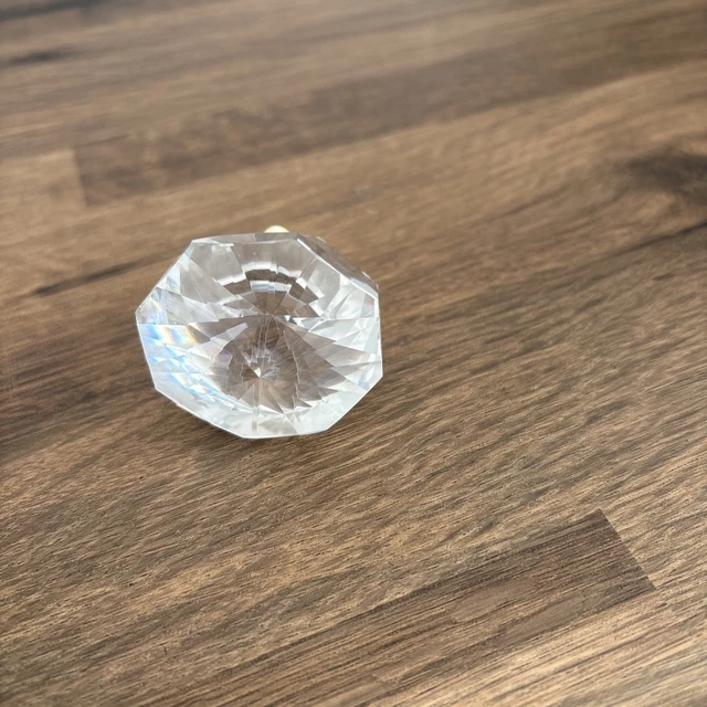 VINTAGE CRYSTAL OYSTER Clam Shell With Pearl £6.52 - PicClick UK
