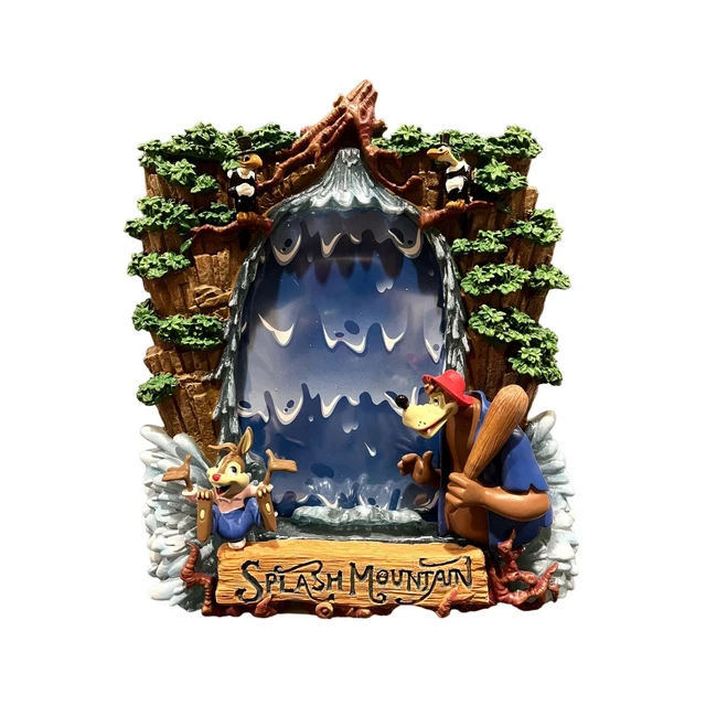 DISNEYLAND PARKS SPLASH Mountain Brer Rabbit Fox Bear Vulture 3D Resin ...