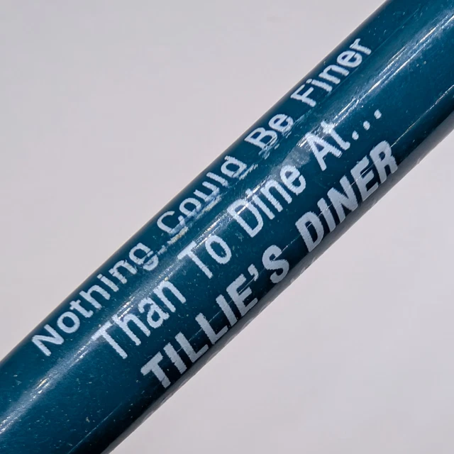 C1970S WAVERLY IOWA Tillies Diner Advertising Pen Ida Viola Restaurant ...