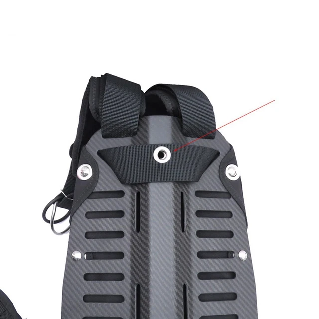 PROFESSIONAL SCUBA DIVING Back Plate with Universal Webbing ...