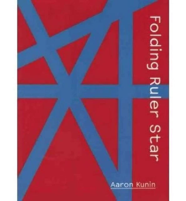 FOLDING RULER STAR by Aaron Kunin (English) Paperback Book EUR 22,38 ...