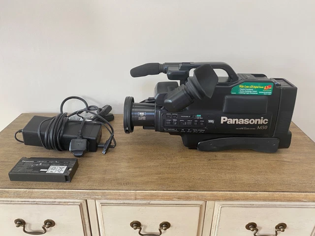 VINTAGE PANASONIC NV-M50 VHS Movie Camera Retro £100.00 - PicClick UK