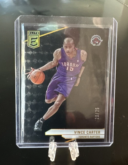 2023-24 PANINI DONRUSS Elite nero SP #'d/25 Vince Carter Toronto ...