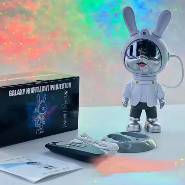 ASTRONAUT GALAXY STARRY Light Night Projector LED Lamp Star Space ...
