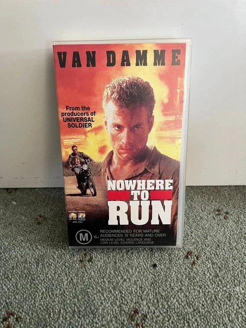 NOWHERE TO RUN - VHS Video Tape $29.99 - PicClick AU