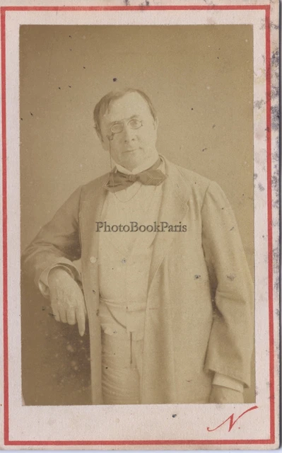 FRANCIA ÉMILE DE Girardin Giornalista Cdv Nadar Parigi Vintage Albumina ...