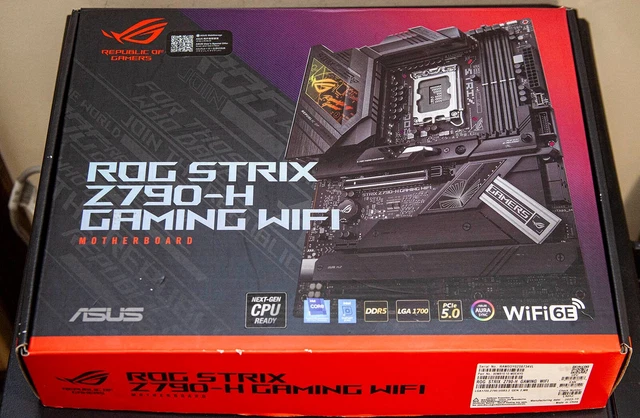 ASUS ROG STRIX Z790-H GAMING WIFI - Box & Packaging Only £11.99 ...