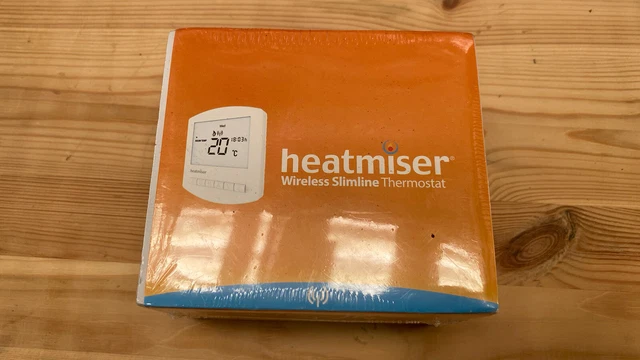 HEATMISER WIRELESS SLIMLINE RF v2 Programmable Thermostat Slimline-RF ...