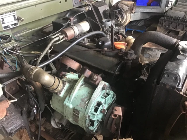 LAND ROVER SERIES MILITARY 24v STARTER MOTOR £175.00 - PicClick UK