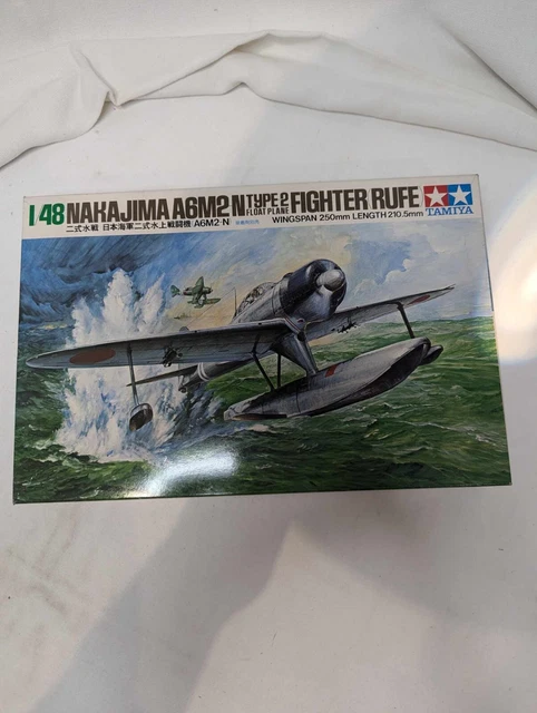 MAQUETTE TAMIYA NAKAJIMA A6M2 FLOAT Plane Fighter RUFE 1/48 EUR 20,00 ...