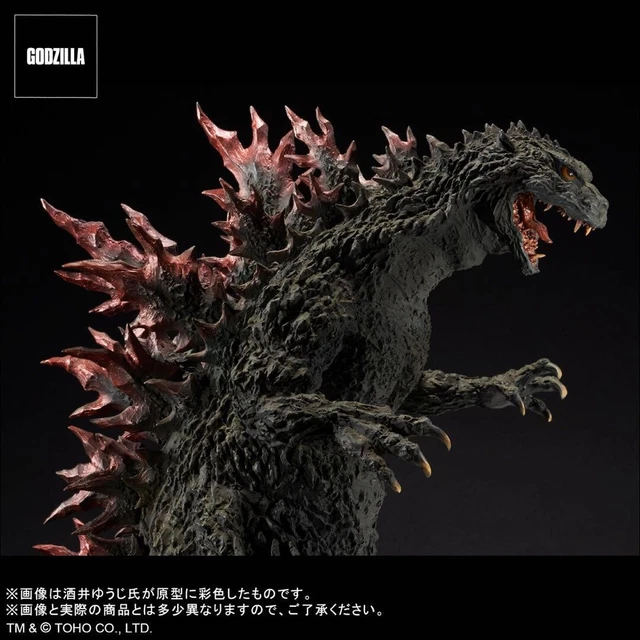 GODZILLA2000 MILLENNIUM REPLICA Model X-Plus Metallic Red Godzilla ...