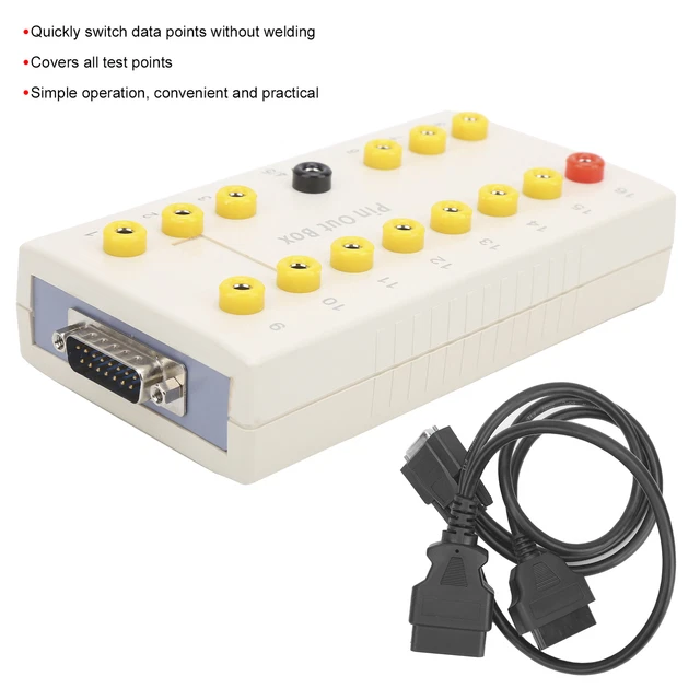 KIT CAVO DIAGNOSTICO e pin out box automatico OBD2 copre tutti i punti ...