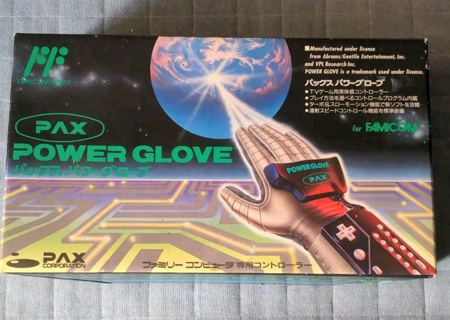 NINTENDO PAX POWER Glove Famicom Controller NES Family Computer Video ...