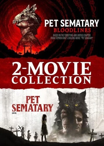 PET SEMATARY / Pet Sematary: Bloodlines: 2-Movie Collection [New DVD ...
