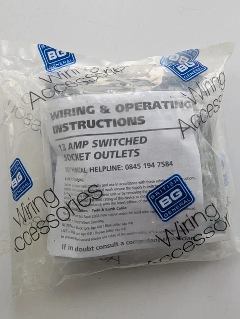 10 AMP SWITCH switched socket outlets £1.16 - PicClick UK