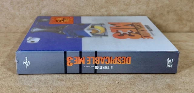 DESPICABLE ME 3 - Hdzeta Lenticular Blu Ray Steelbook - New & Sealed £ ...