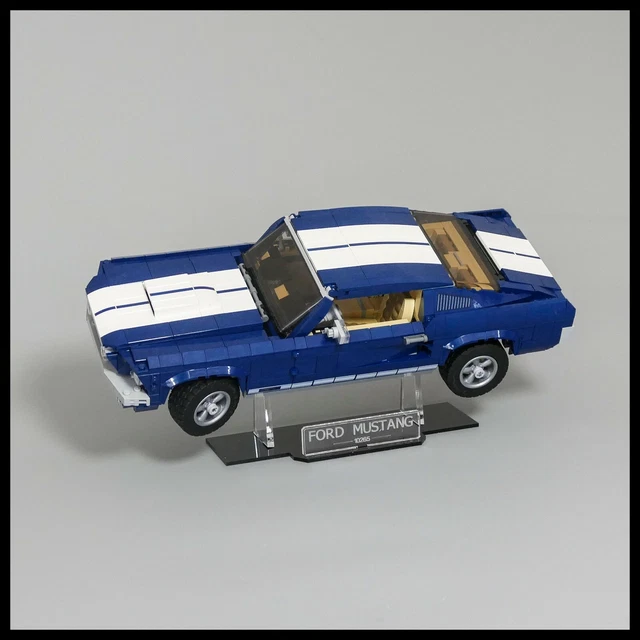 FORD MUSTANG ACRYLIC Display Stand for LEGO model (10265) £10.99 ...