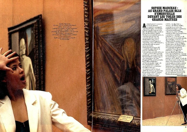 COUPURE DE PRESSE Clipping 1984 Sophie Marceau (2 pages) EUR 5,00 - PicClick FR