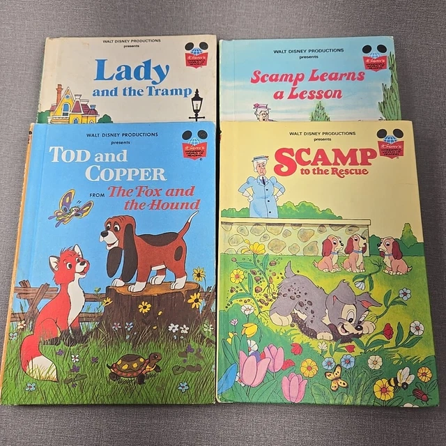 LADY AND TRAMP ~ Scamp Learns ~ Scamp Rescue ~ Tod & Copper 1981 ...