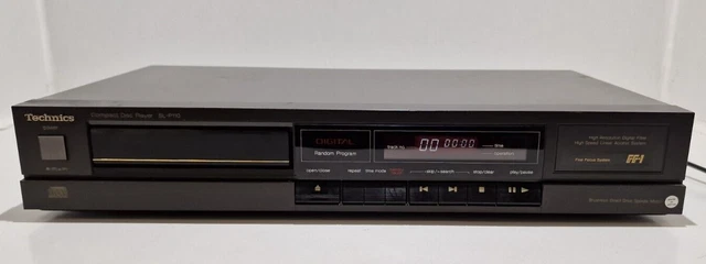 TECHNICS SL-P110 COMPACT Disc CD Player - Black - **SPARES/REPAIRS ONLY** £39.99 - PicClick UK