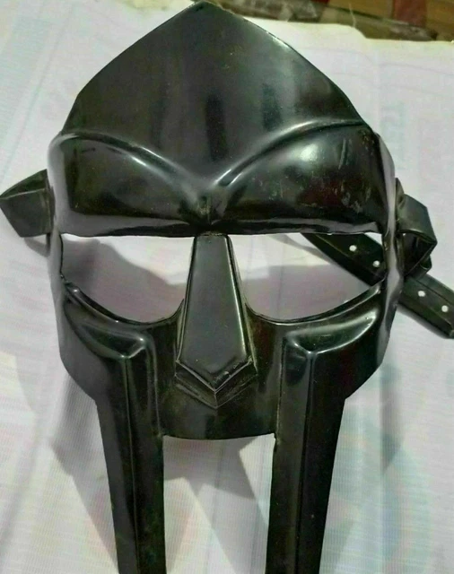 MF DOOM MEDIEVAL Steel Face Armor Replica Gladiator Mask Madvillain 18g ...