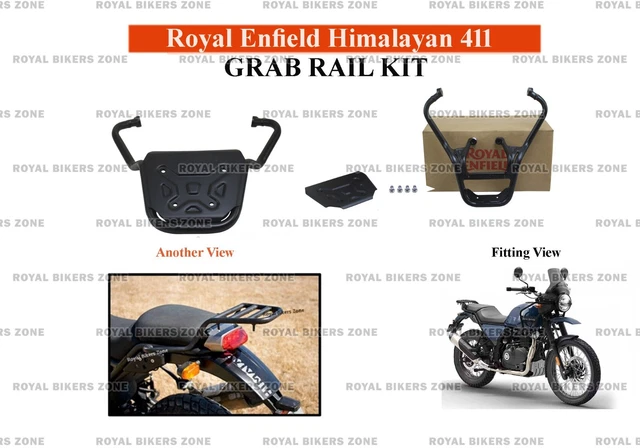 ROYAL ENFIELD HIMALAYAN Luggage Rack Grab Rail" Black $113.01 - PicClick