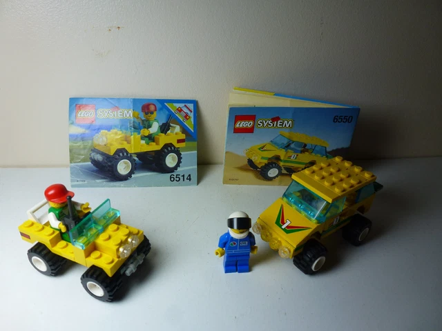 LEGO CLASSIC TOWN Trail Ranger (6514) Outback Racer (6550) original ...