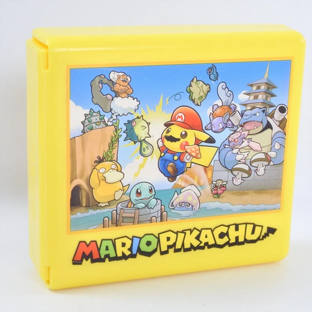 NINTENDO DS 3DS Card Pocket MARIO PIKACHU Cartridge Case 16 Storage ...