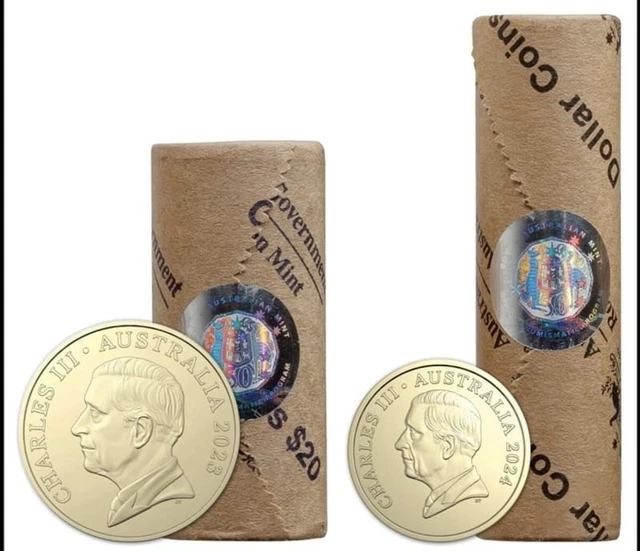 2024 $2 & $1 King Charles III Effigy UNC Coin - Premium Rolls STOCK IN HAND. $399.00 - PicClick AU