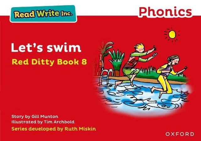 READ WRITE INC. Phonics: Let's Swim (Red Ditty Book 8) par Gill Munton ... READ WRITE INC. Phonics: Let's Swim (Red Ditty Book 8) par Gill Munton ...