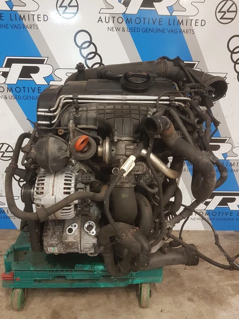 VW GOLF MK5 2.0 TDI BKD Complete Engine 140k Touran A3 Leon - 30 Day ...