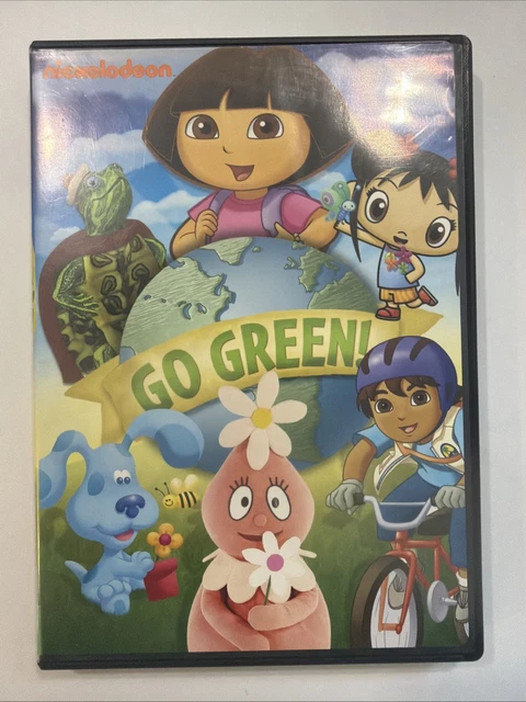 NICK JR FAVORITES: Go Green (DVD, 2010) Dora The Explorer, Blues Clues ...
