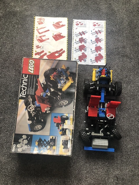 LEGO TECHNIC CAR Chassis Set 8860 99% complete with box and orignal ...