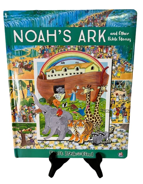 NOAH'S ARK AND Other Bible Stories Board Book Look and Find $4.95 ...
