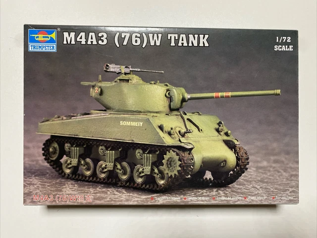(TRU07229) - TRUMPETER 1:72 - Sherman M4A 3E8 Sherman Korea (T80 Track ...
