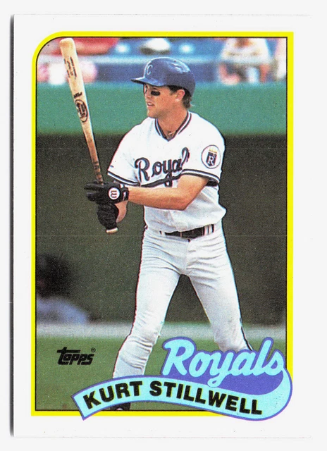 1989 TOPPS KURT Stillwell Kansas City Royals #596a EUR 1,37 - PicClick FR