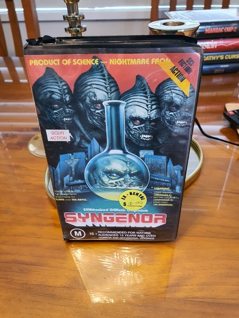 RARE HORROR VHS Syngenor clamshell aka scared to death $89.00 - PicClick AU